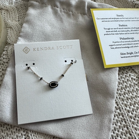 Kendra Scott | Jewelry | Kendra Scott Mini Elisa Gold Enameled Pendant ...